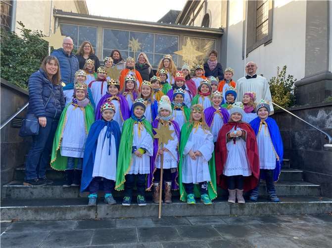 Sternsinger brachten den Segen