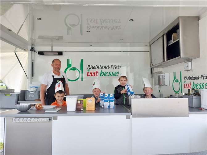 Der Kochbus kam zu Besuch