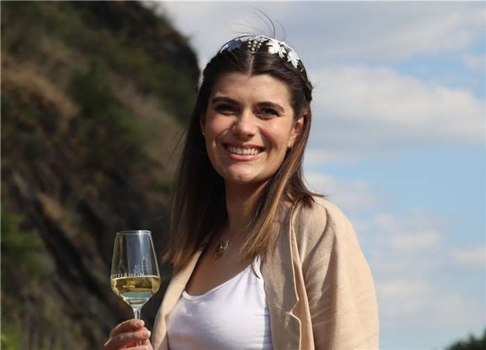 Verena Schwager möchte Deutsche Weinkönigin werden