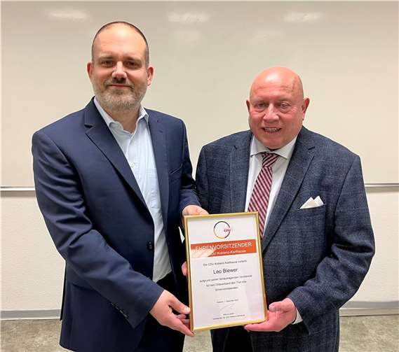Leo Biewer ist Ehrenvorsitzender