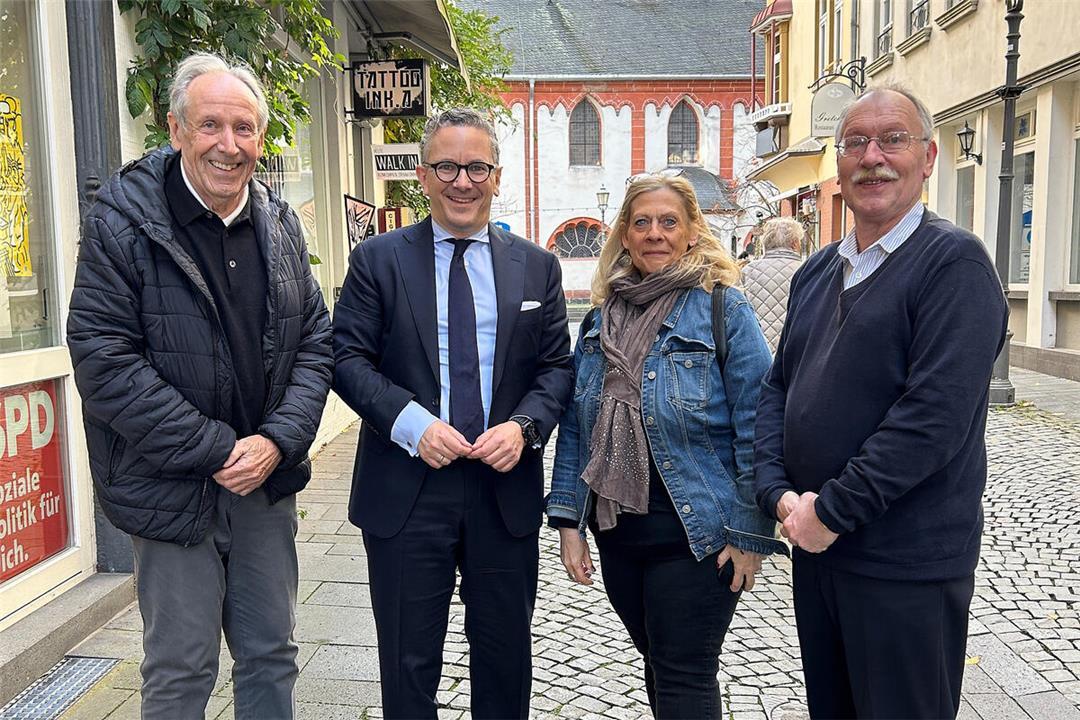Bürgerinitiative „Unsere Altstadt“ trifft MdB Dr. Thorsten Rudolph