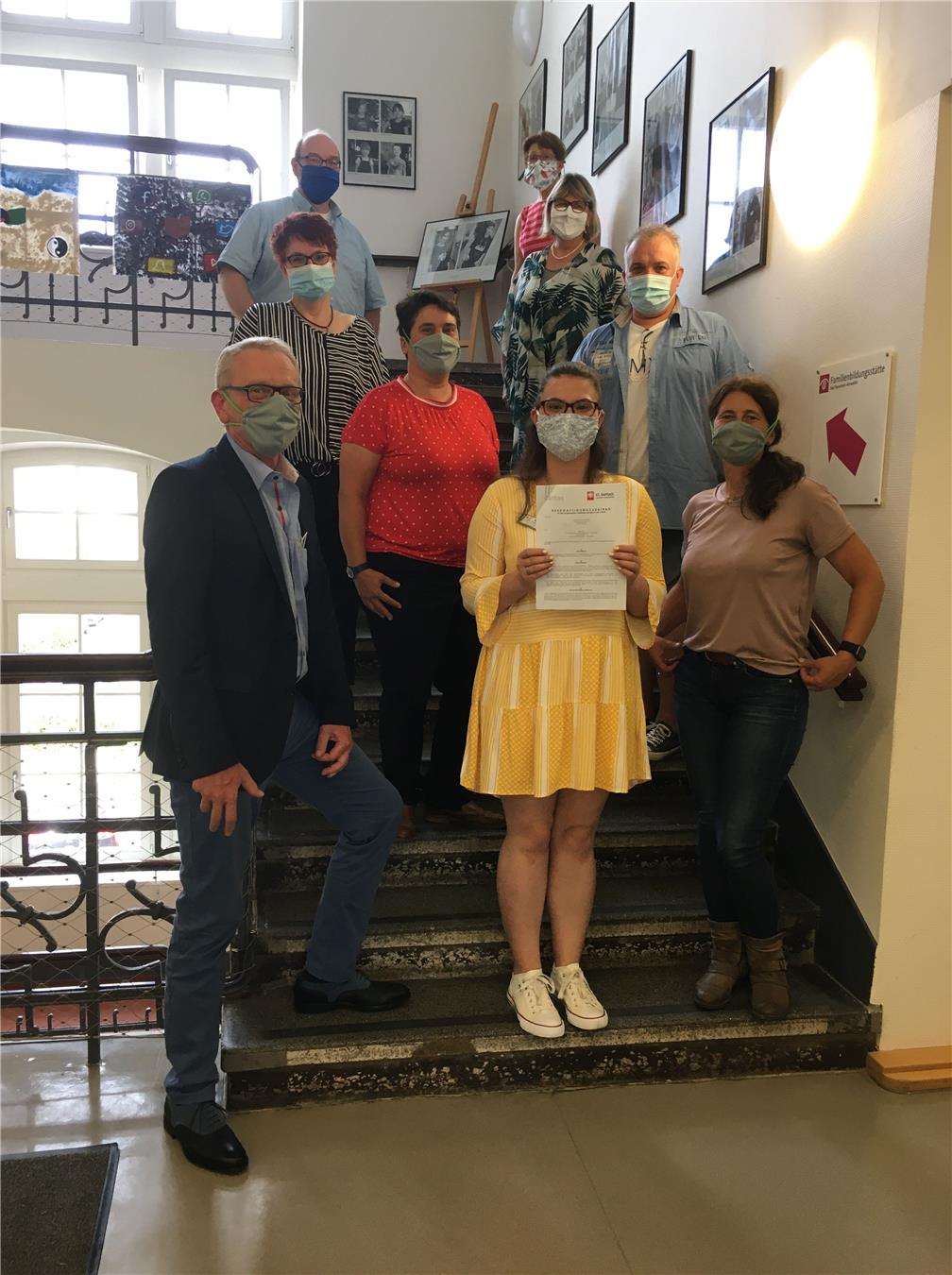 Lea Weber bleibt dem Mehrgenerationenhaus erhalten