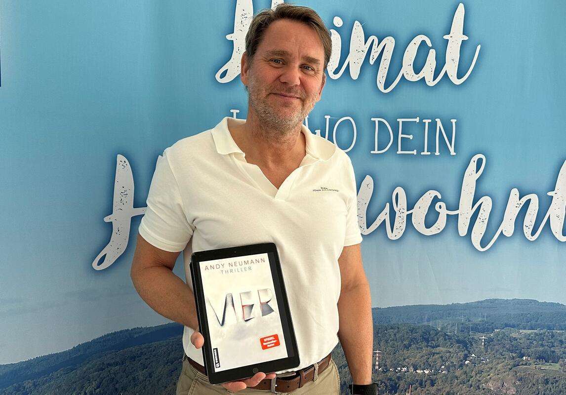 Bestsellerautor Andy Neumann liest aus seinem neuen Thriller „Vier“