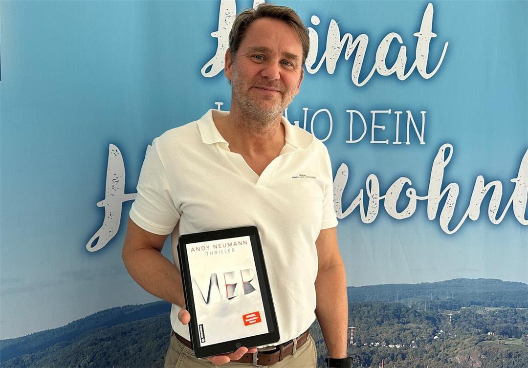 Bestsellerautor Andy Neumann liest aus seinem neuen Thriller „Vier“