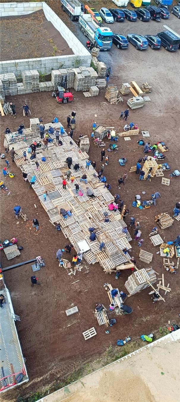Sankt-Martin-Feuer wurde zum Spektakel!