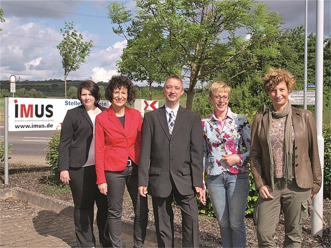 Positives Bild einer Zeitarbeitsfirma erhalten