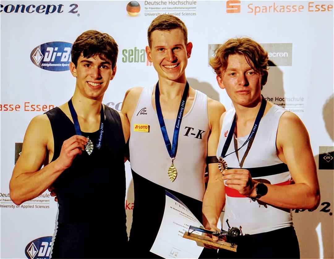 Simon Haible holt Gold