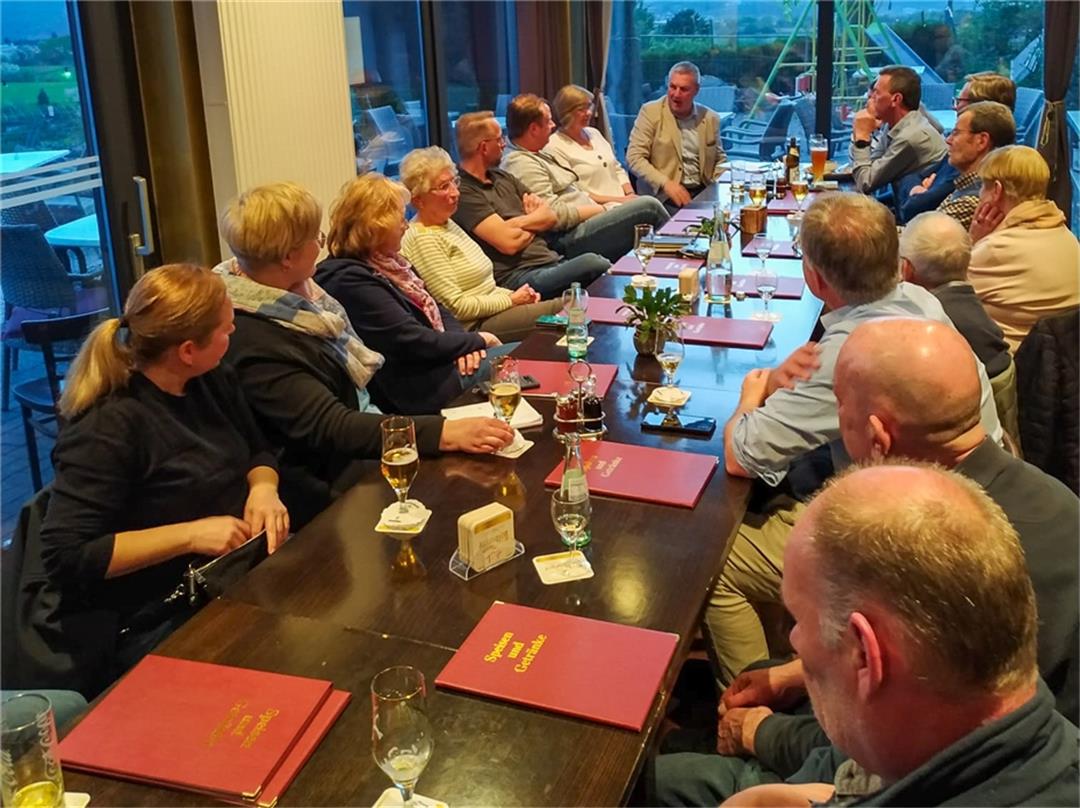 Fraktionsvorsitzender Stephan Otto zu Gast auf der rechten Rheinseite