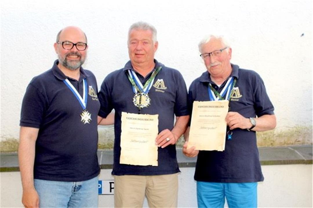 Manfred Schröter und Dietmar Sauer wurden ausgezeichnet