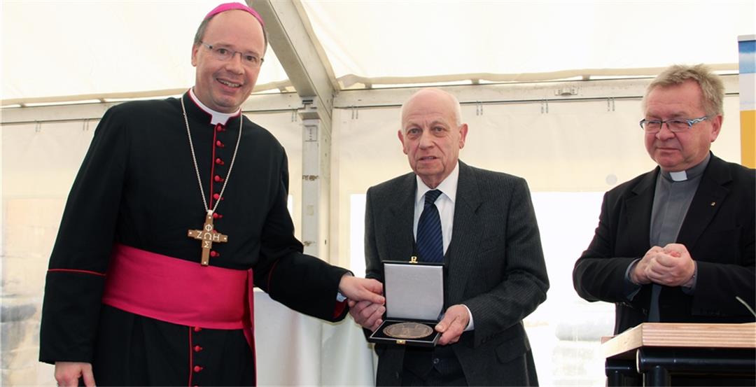 Bistumsmedaille für Wolfgang Schlich