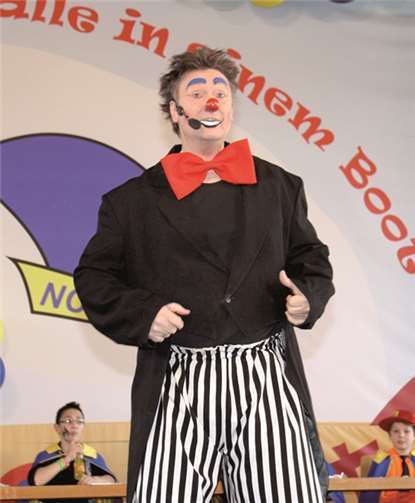 Clown „Oh Larry“ begeisterte die Juniorjecken