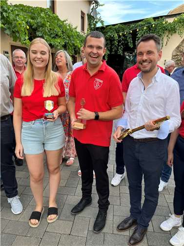 OB Langner musste sich strecken