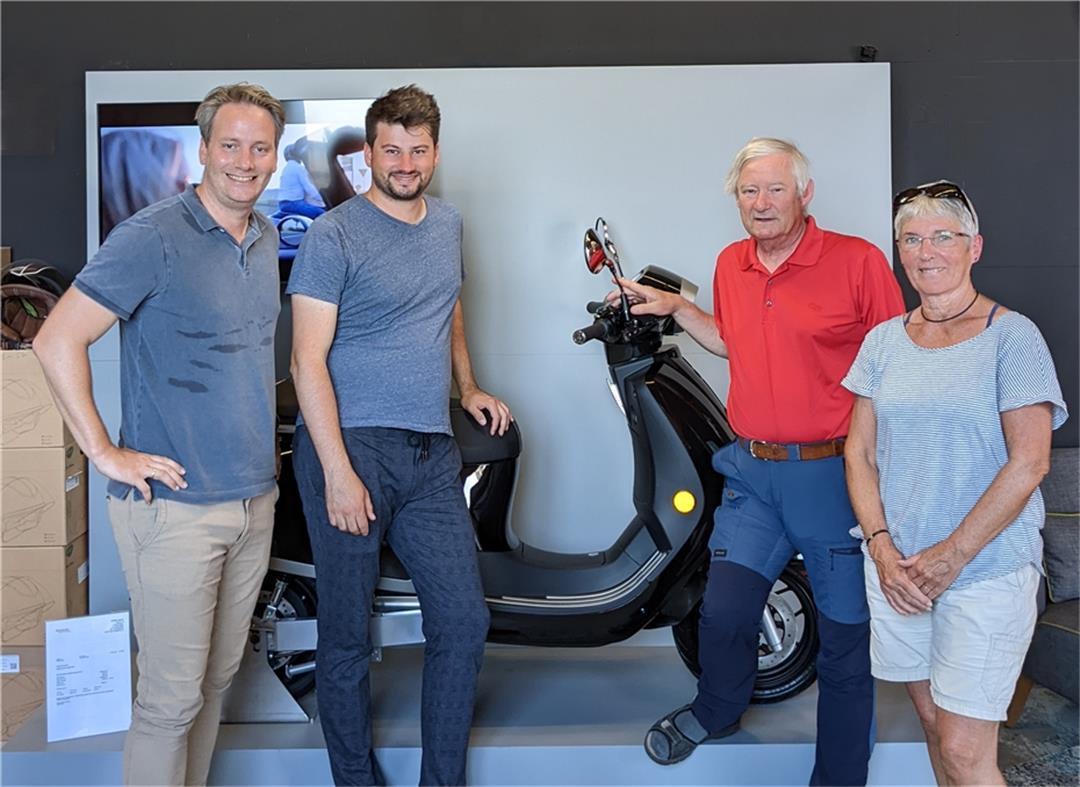 Fabian Ehmann, MdL besuchte erneut Kumpan Electric