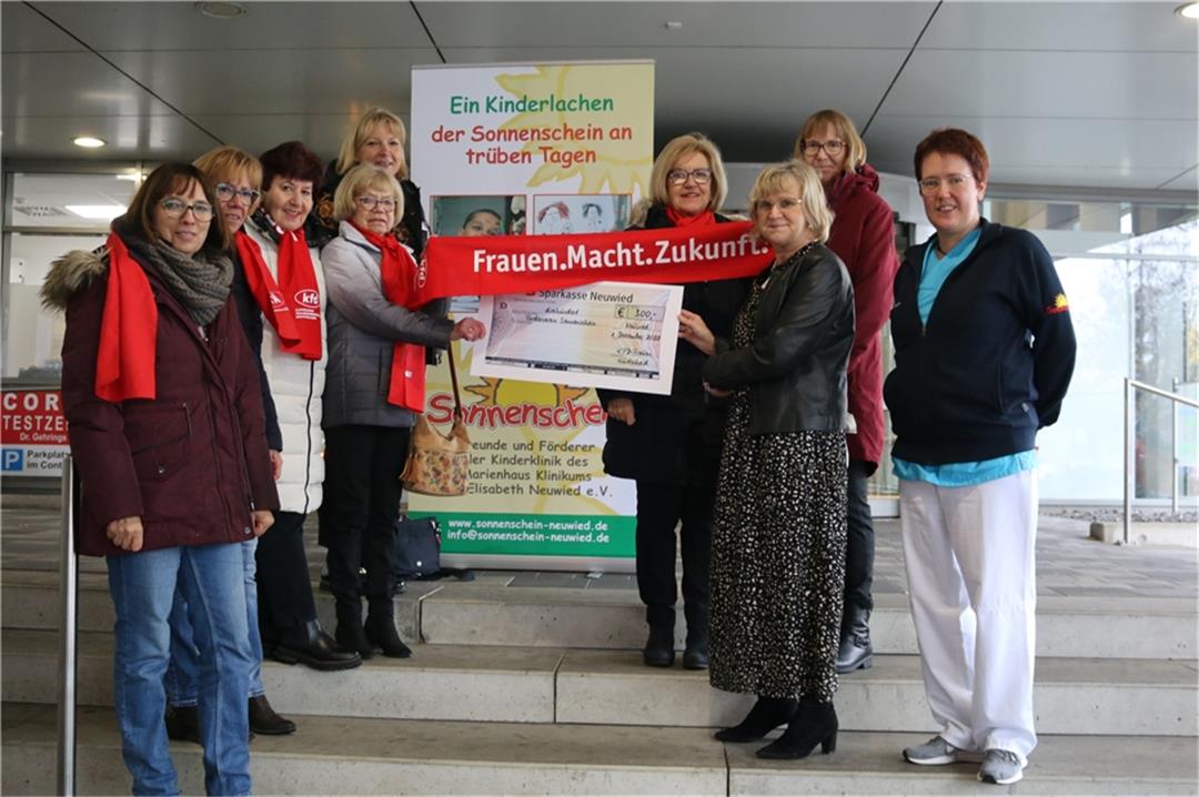 Katholische Frauengemeinschaft Kurtscheid spendet 300 Euro