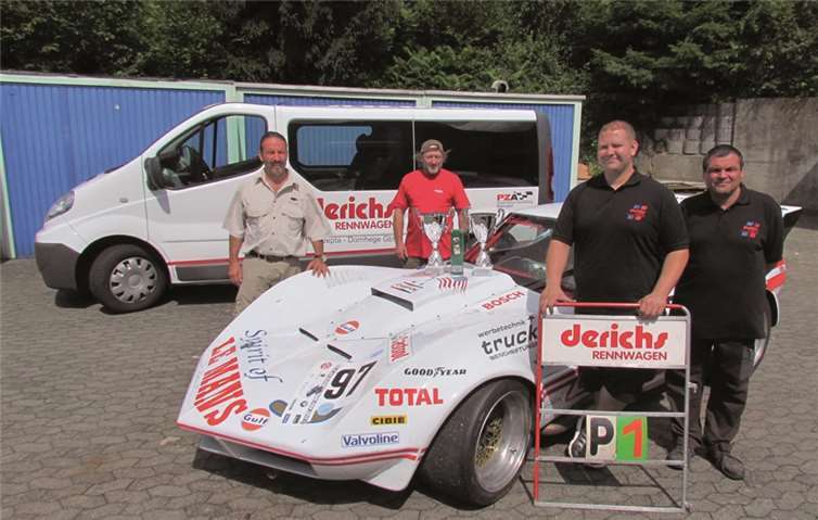 Erfolgreiches Team von Derichs Rennwagen holt mehrere Klassensiege