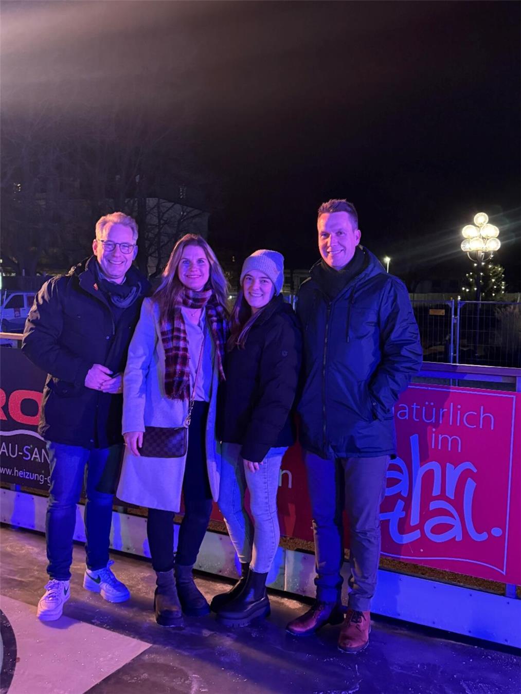 Gelungener Winterzauber im Kurpark