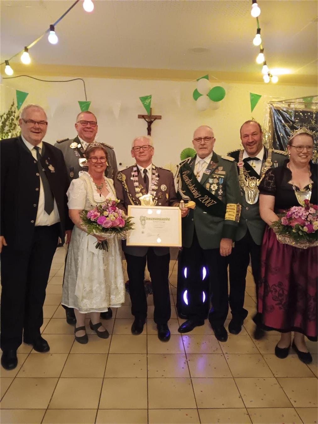 Neuer Bezirkskönig gekrönt