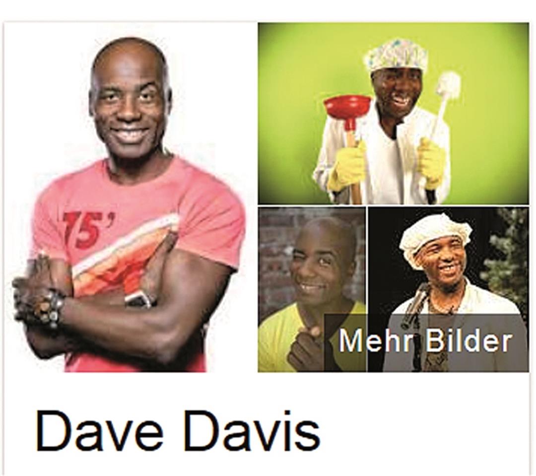 Dave Davis präsentiert sein neues Programm