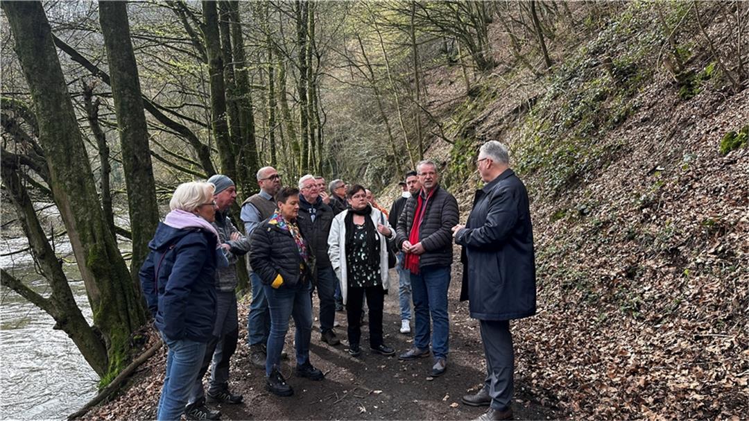 Austausch mit den Bürgern in Altwied