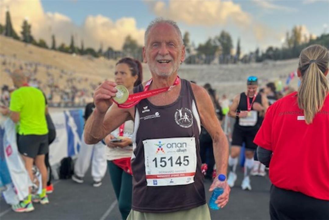 Bernhard Marake: Ein Marathon in Athen mit 80 Jahren