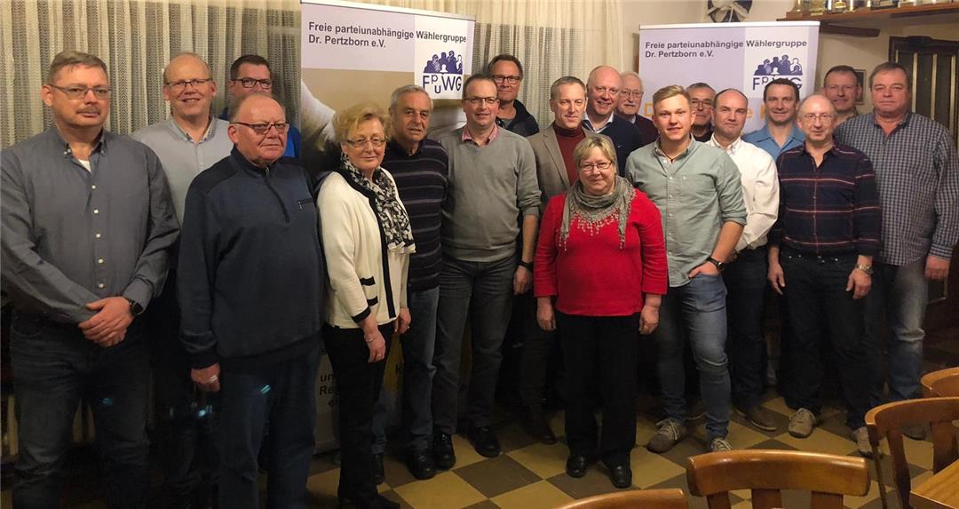 Wählergruppe Dr. Pertzborn stellt ihre Kandidaten vor