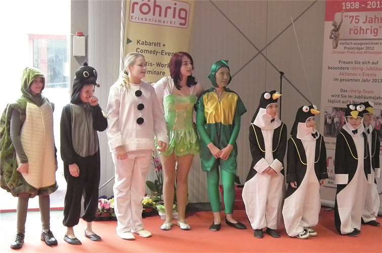 Showtanz für Mädchen und Jungen im Alter von 4 bis 13 Jahre