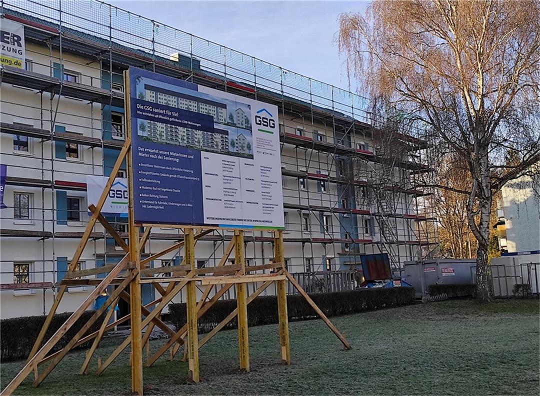 GSG saniert kompletten Wohnblock für 4,5 Millionen Euro