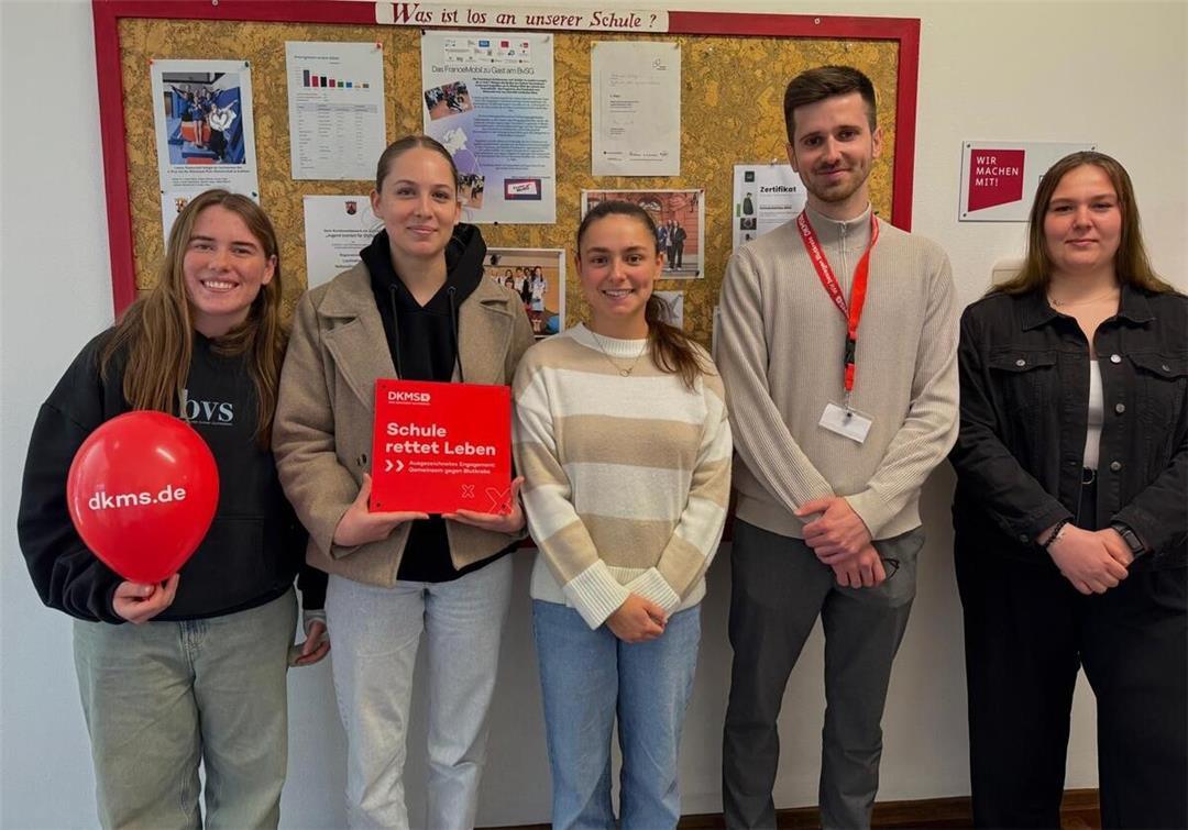 DKMS-Schulsiegel verliehen