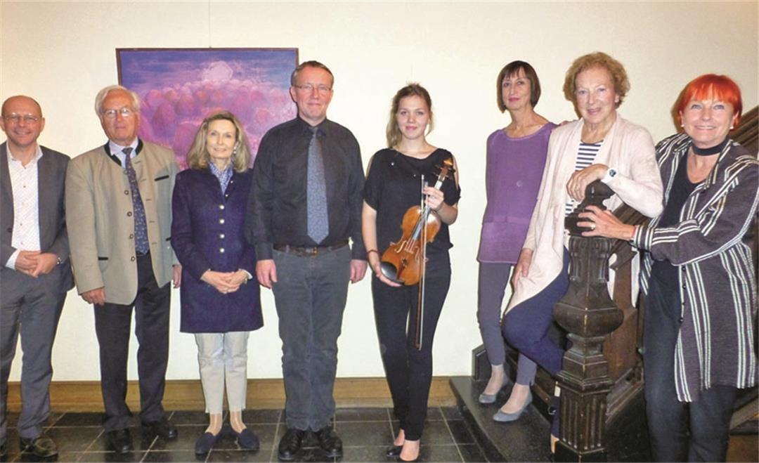 Die junge Geigerin Judith Stapf begeisterte alle