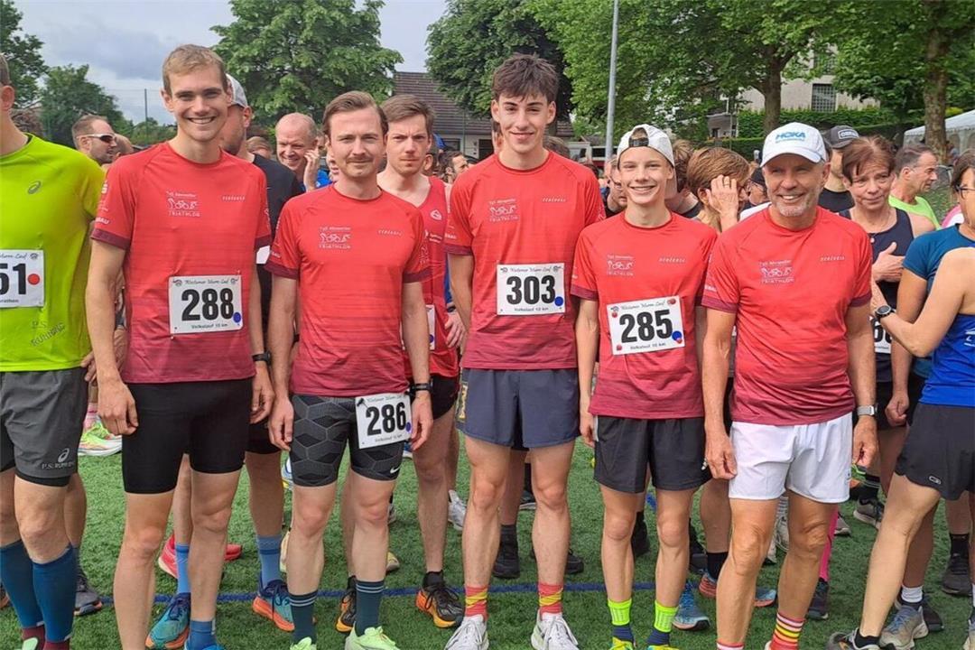 Leon Schenke gewinnt den Murrelauf in Westum