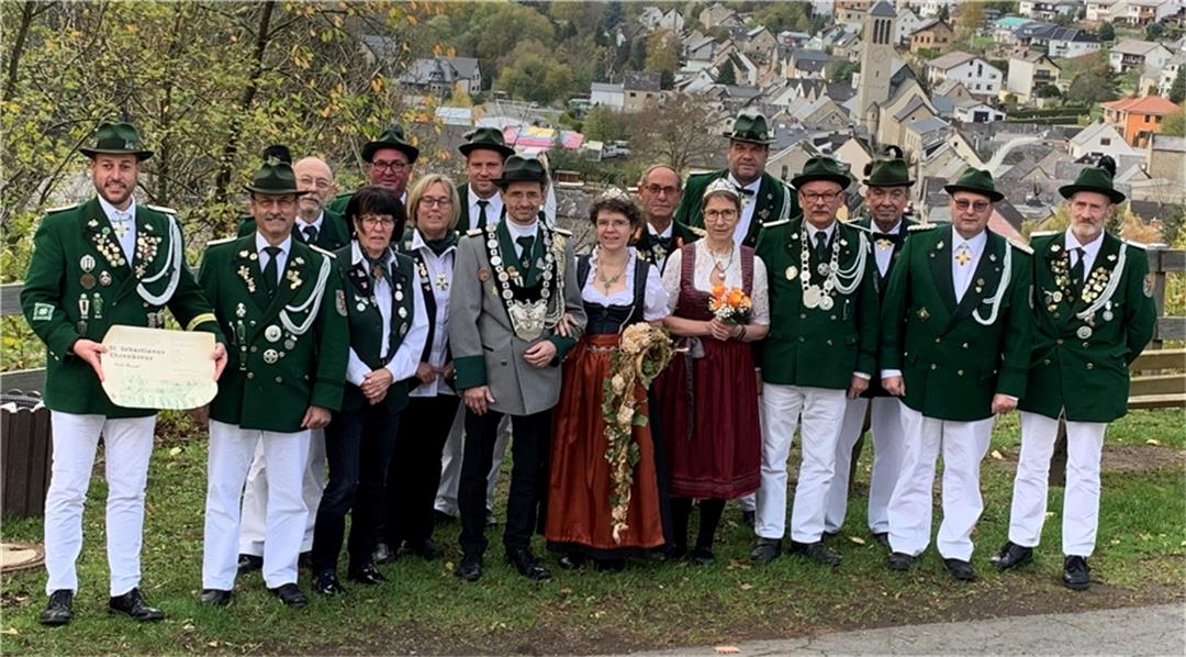 St. Sebastianus Ehrenkreuz verliehen