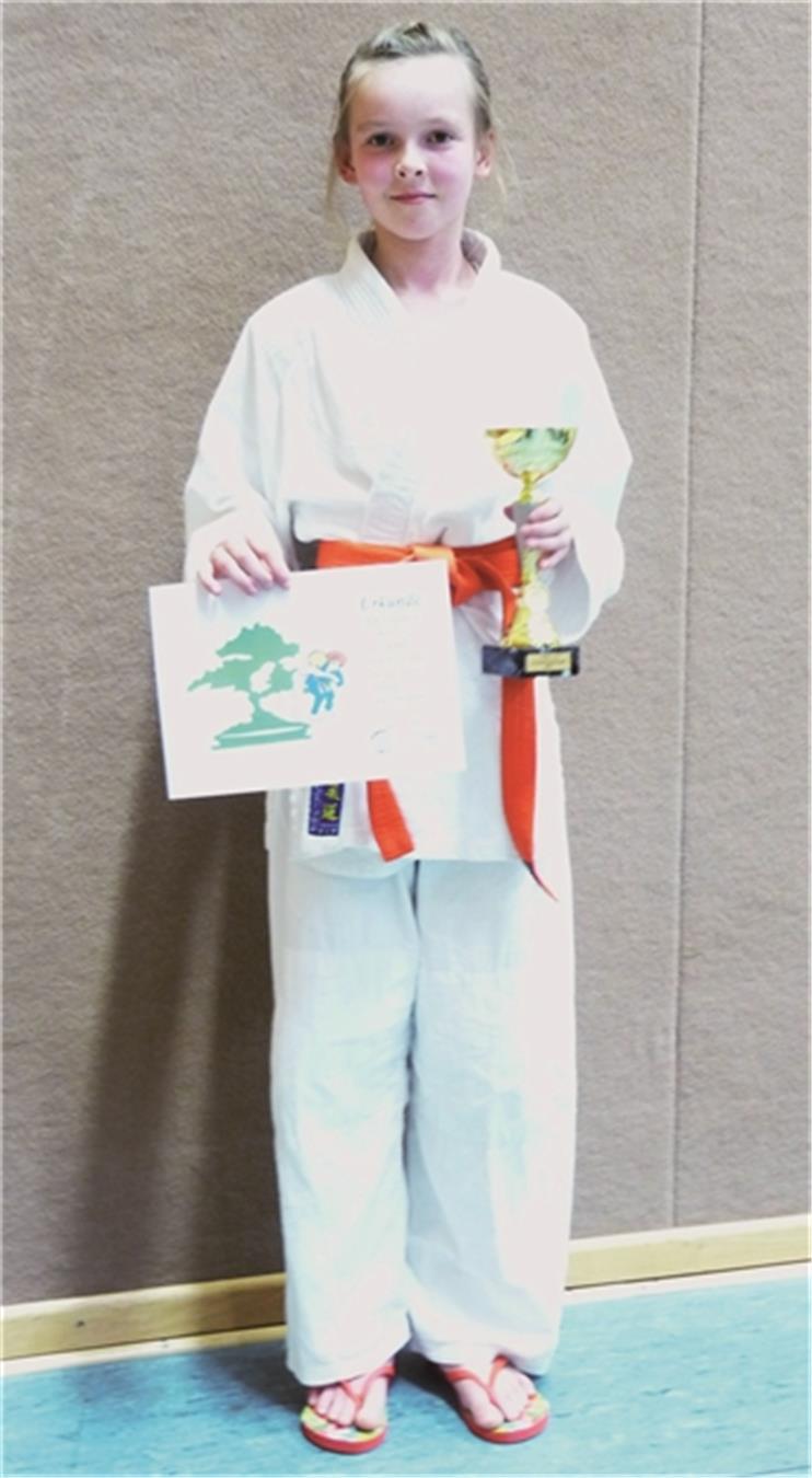 Erika Lind gewinnt Judo-Cup