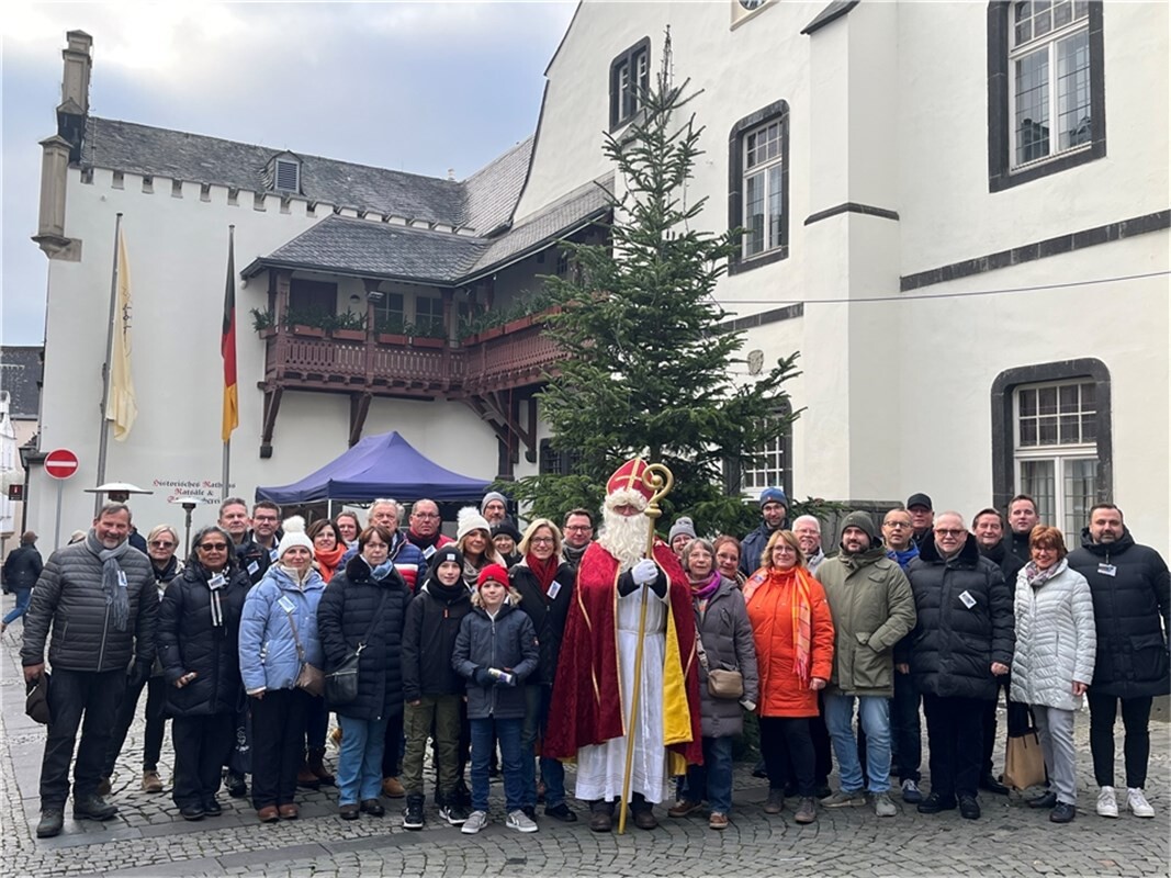 Ein besonderes Highlight für die Kinder war der Besuch des Nikolaus