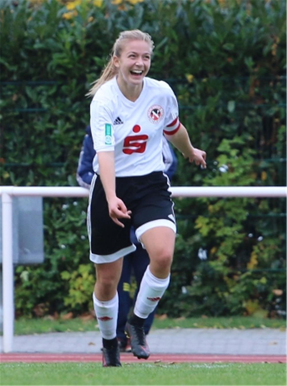 Marie Schäfer entschied das Spiel