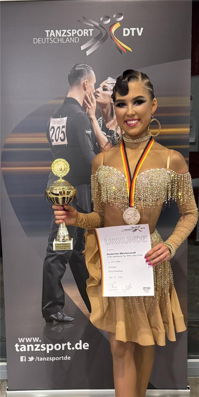 Emmy Prochnau ist deutsche Meisterin