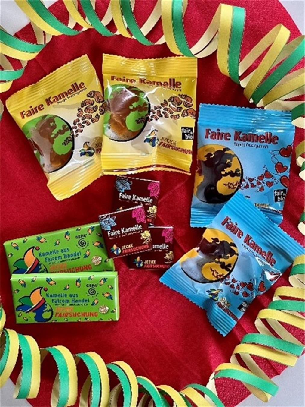 Faire Süßigkeiten beim Mayener Karneval