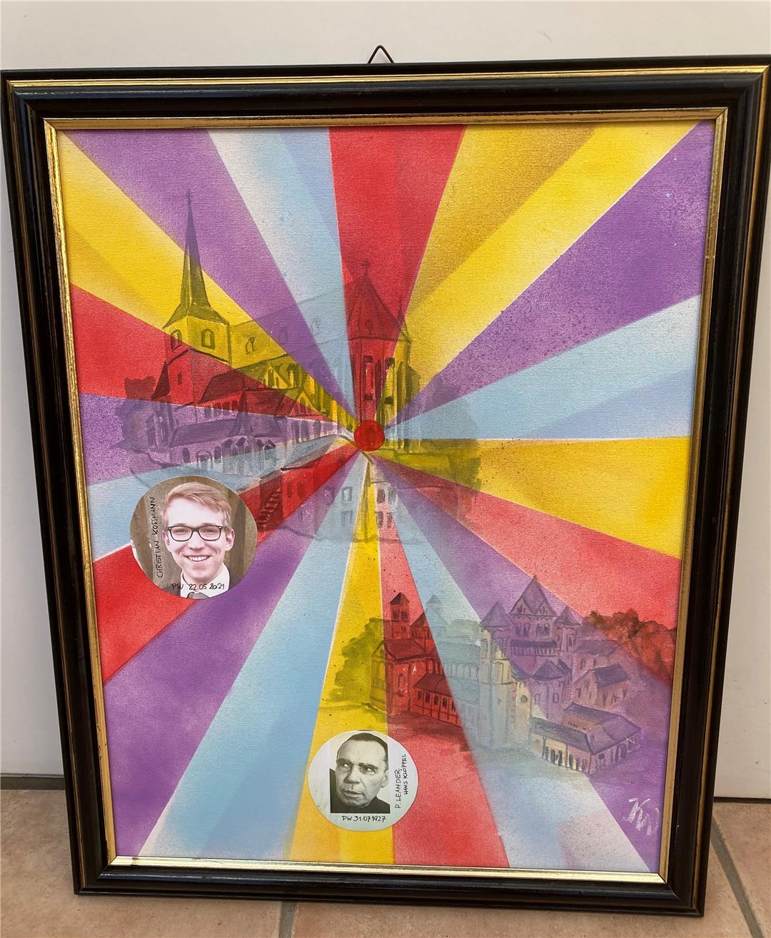 Gemälde von Kurt Wicha für Christian Kossmann