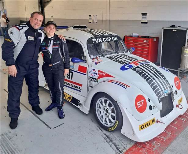 Simone Busch in Silverstone