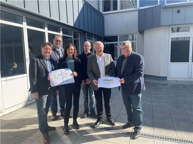 Neuer Look für das Atrium des Martinus-Gymnasiums