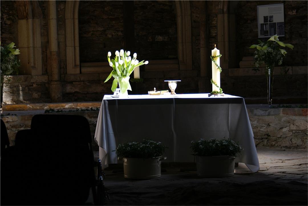 Ein wichtiger Schritt auf dem Weg zum Altar