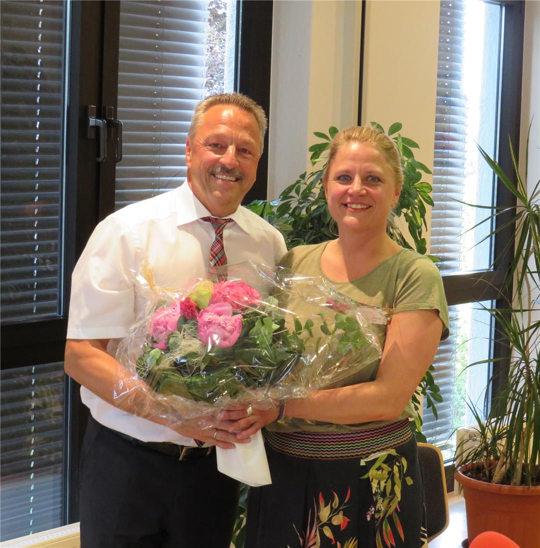 Jennifer Hommer ins Amt eingeführt