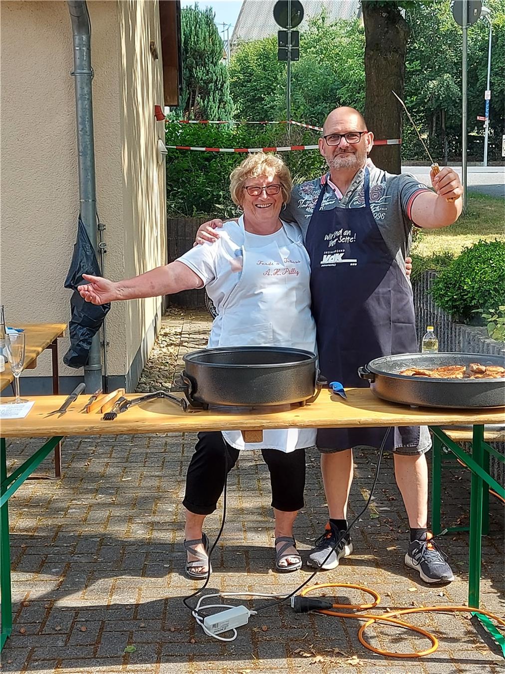 Grillfest gefeiert