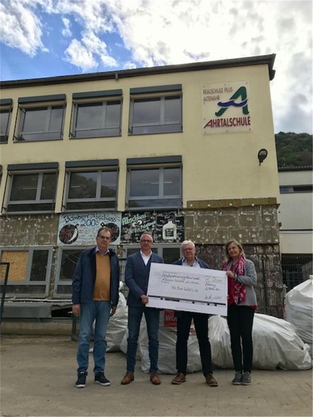Geldsegen für Wiederaufbau der Ahrtalschule