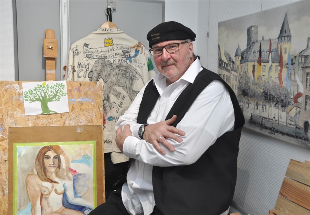 Ein Eröffnungsfest so bunt wie Richard Frensch´s Farbpalette