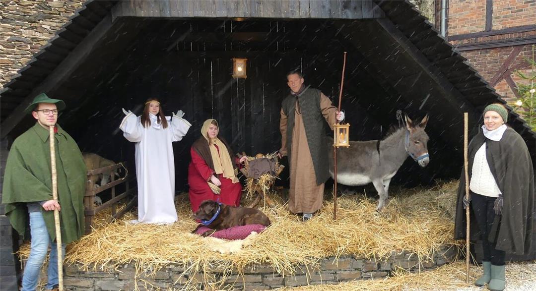 Mit der Heiligen Familie auf Herbergssuche