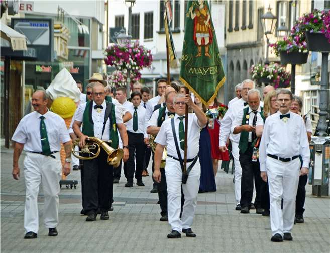 Fünf Tage Mayener Schützenfest
