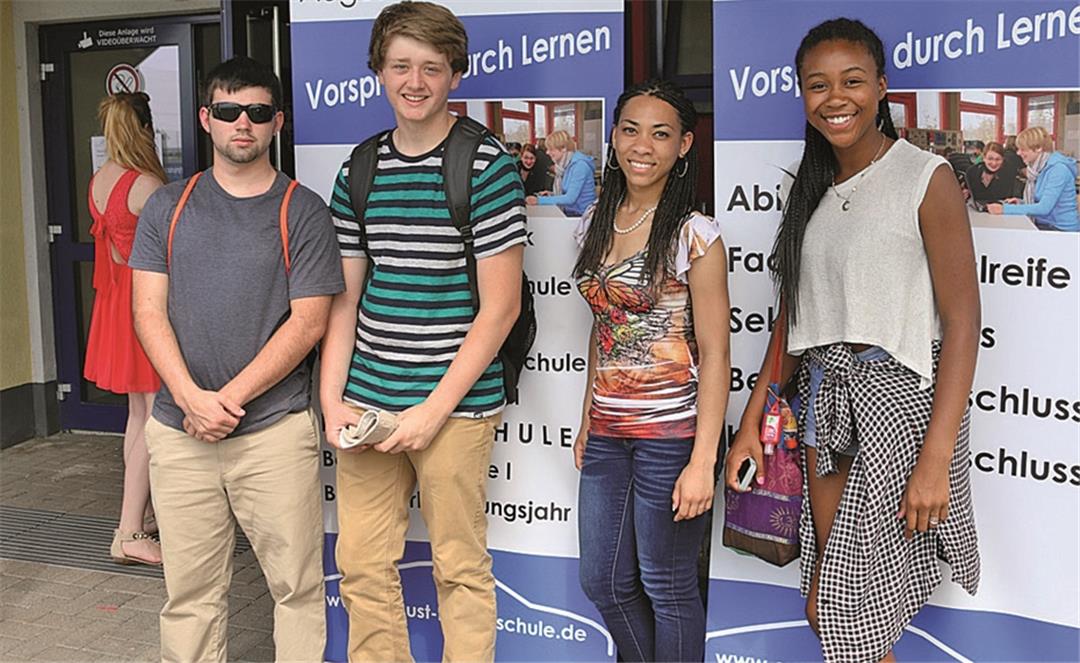 Schüler aus Georgia zu Besuch