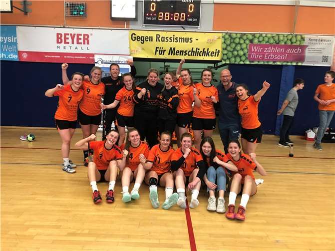 Damen der HSV Rhein-Nette bleiben auch im letzten Saisonspiel unbesiegt