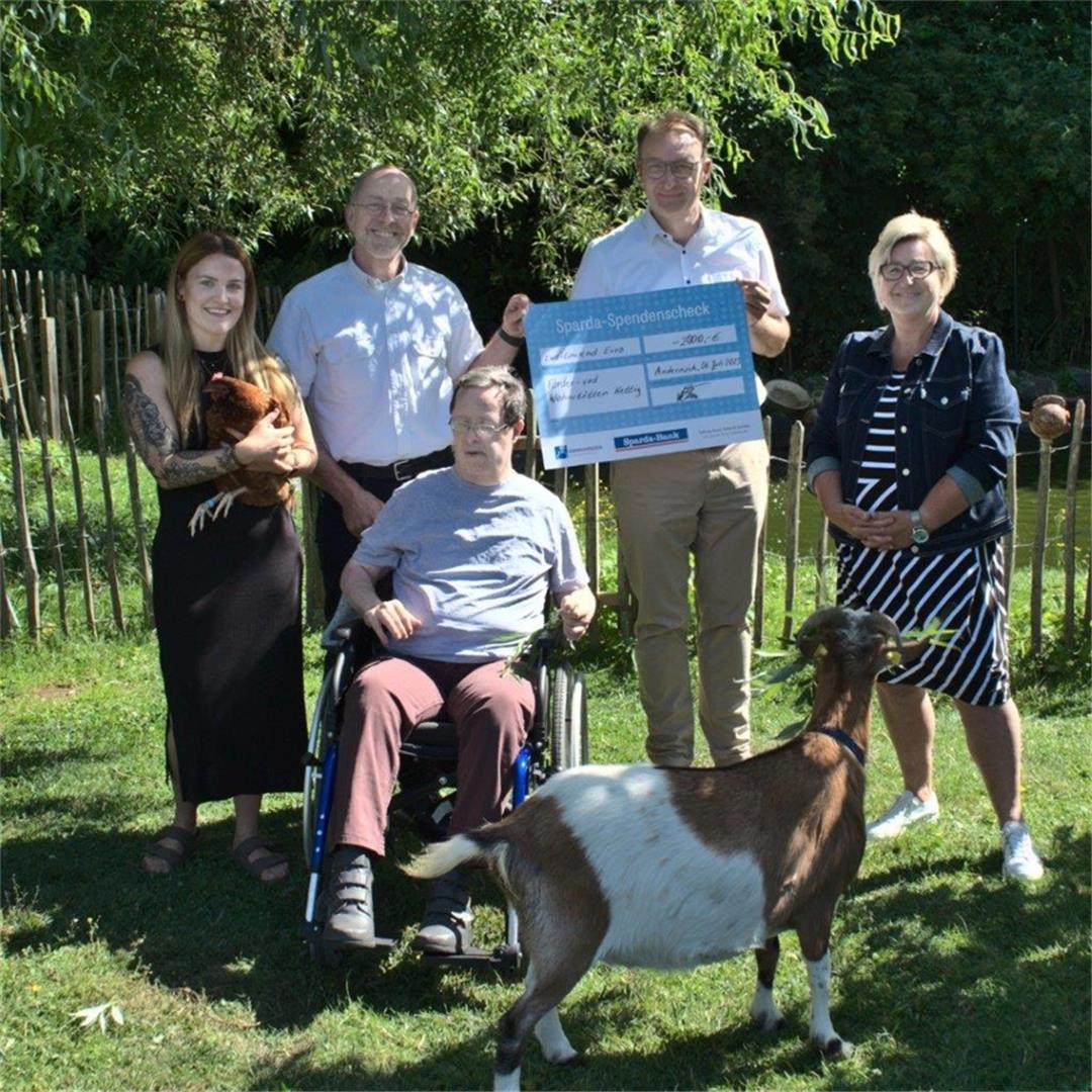 Großzügige Spende der Sparda-Bank Südwest eG