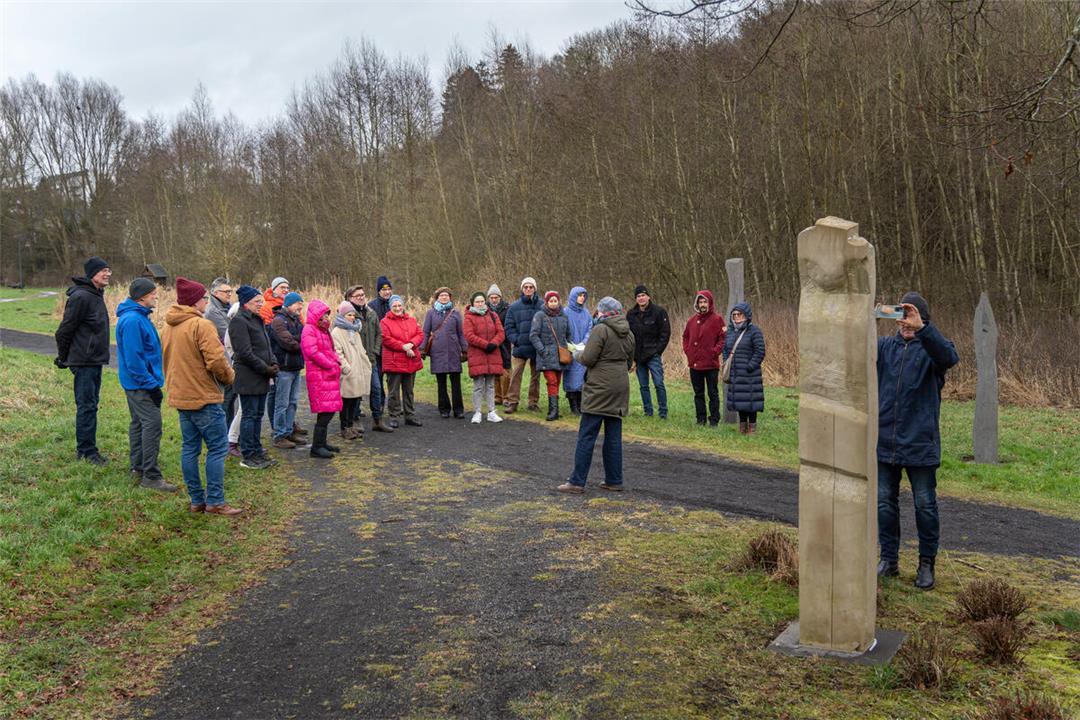 Weibern ist um einen Skulpturenweg reicher